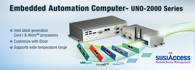 Embedded Automation Computer- UNO-2000 Series
