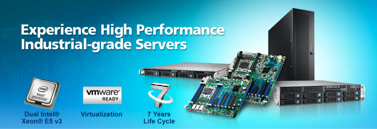 Experience High+Performance Industrial-grade Servers
